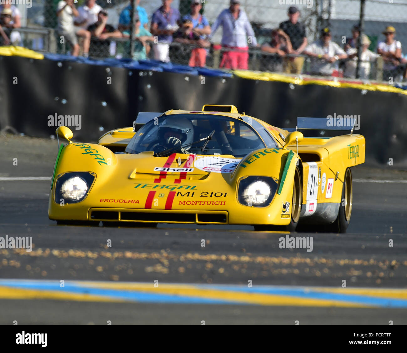 Carlos Monteverde, Gary Pearson, Andy Smith, Ferrari 512M, Plateau 5 ...