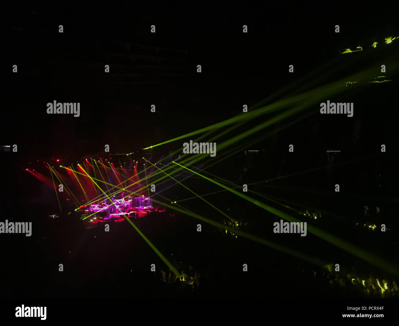 The band Phish live in concert at the Fabulous Forum in Inglewood ...