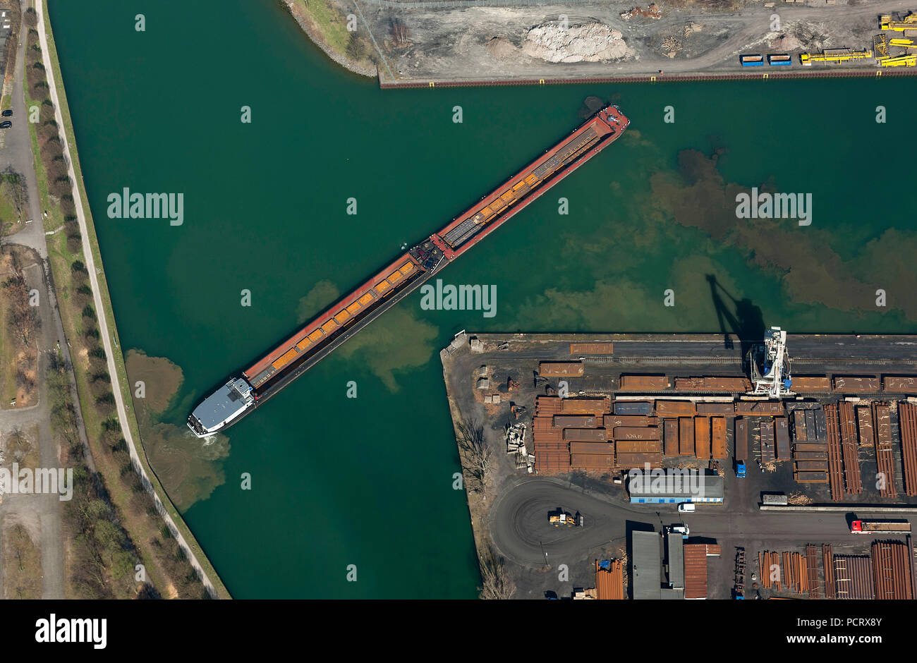 Inland barge hi-res stock photography and images - Alamy