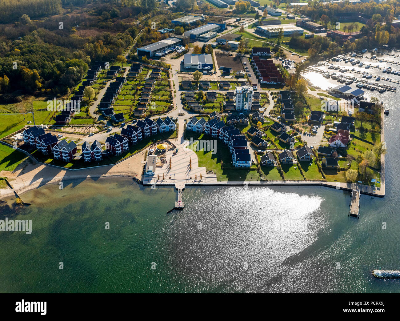Rechlin with marina hi-res stock photography and images - Alamy