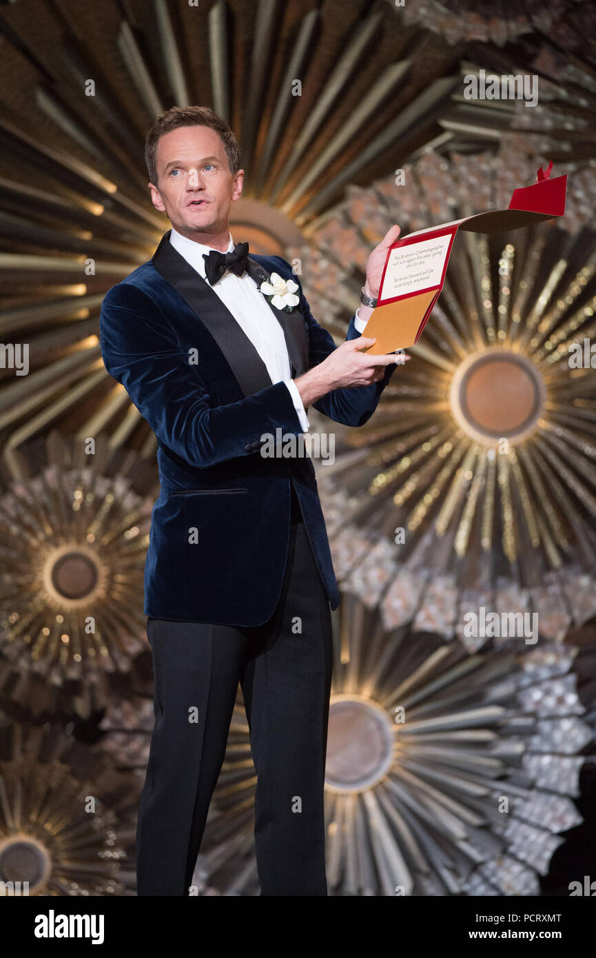 HOLLYWOOD, CA - FEBRUARY 22: Neil Patrick Harris onstage during the ...