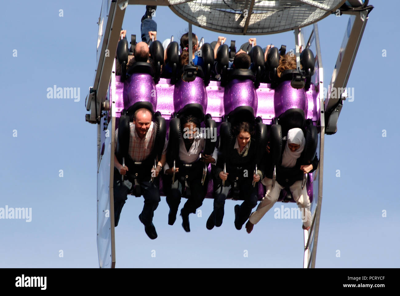 Ride at Hampstead Heath Funfair in London Stock Photo - Alamy