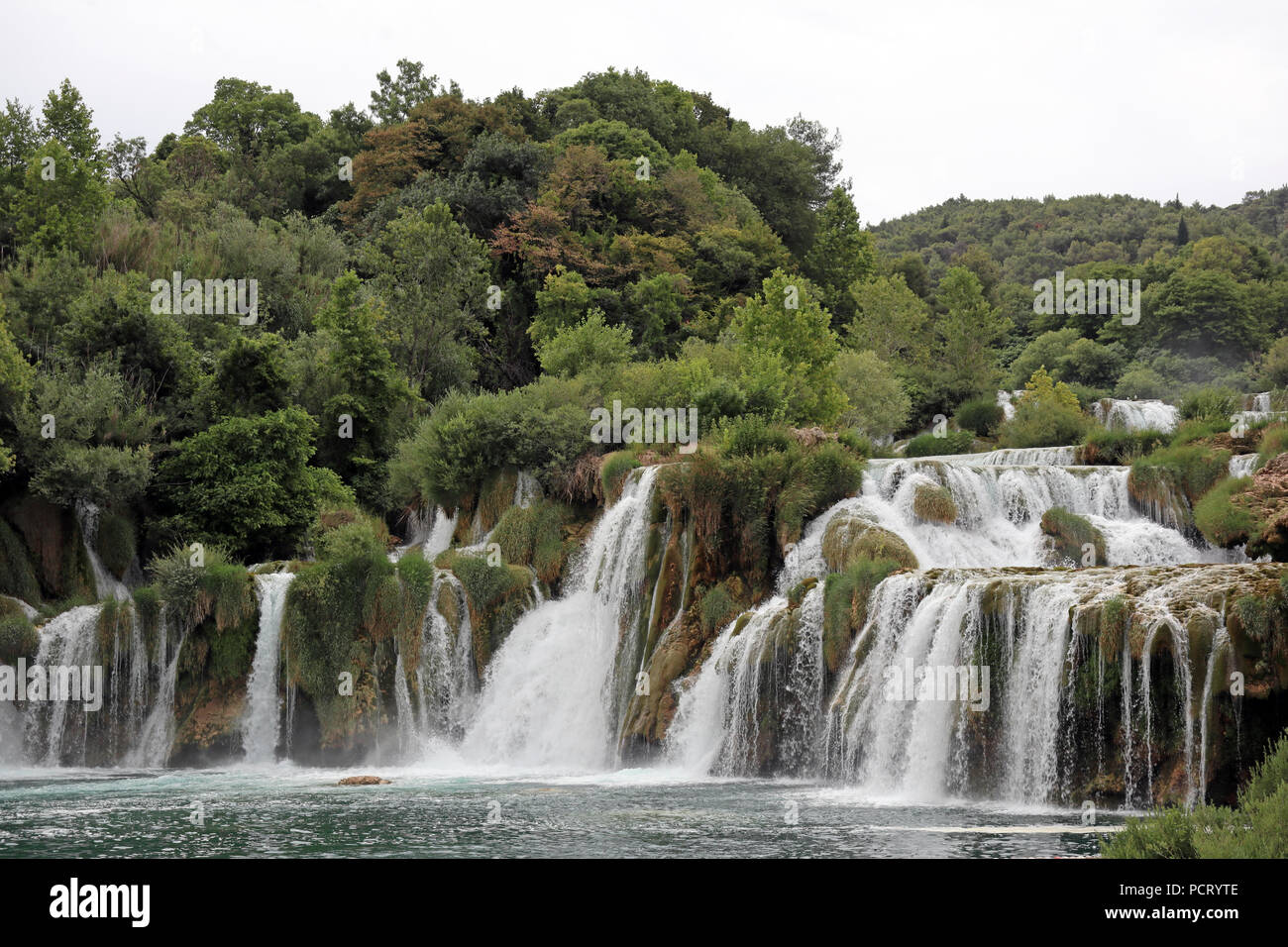 Roski Waterfall, Krka National Park, Croatia Stock Photo - Alamy