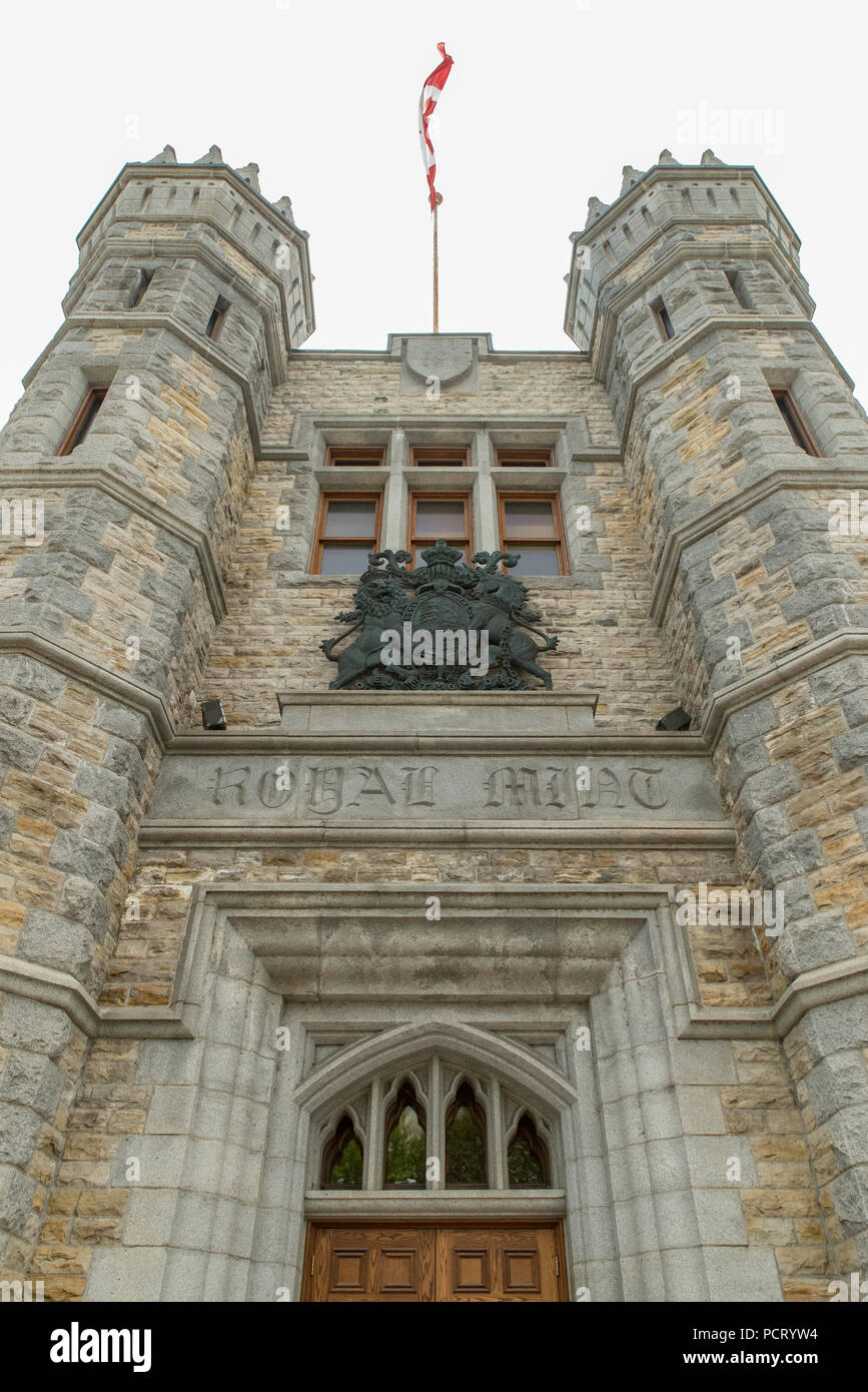 Ottawa, Ontario, Canada. Main entrance of Royal Canadian Mint building ...