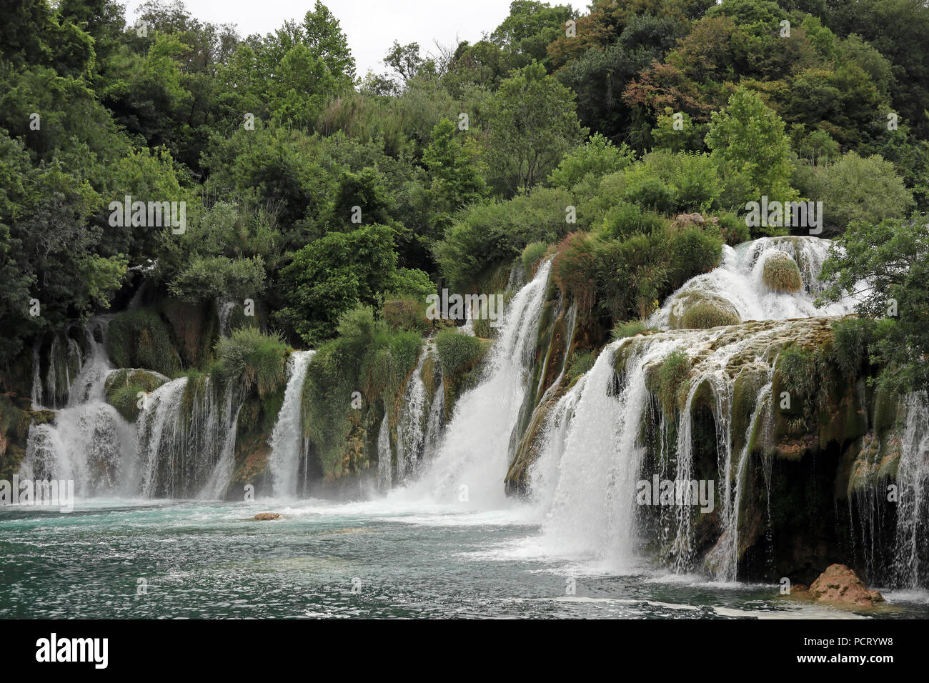 Roski Waterfall, Krka National Park, Croatia Stock Photo - Alamy