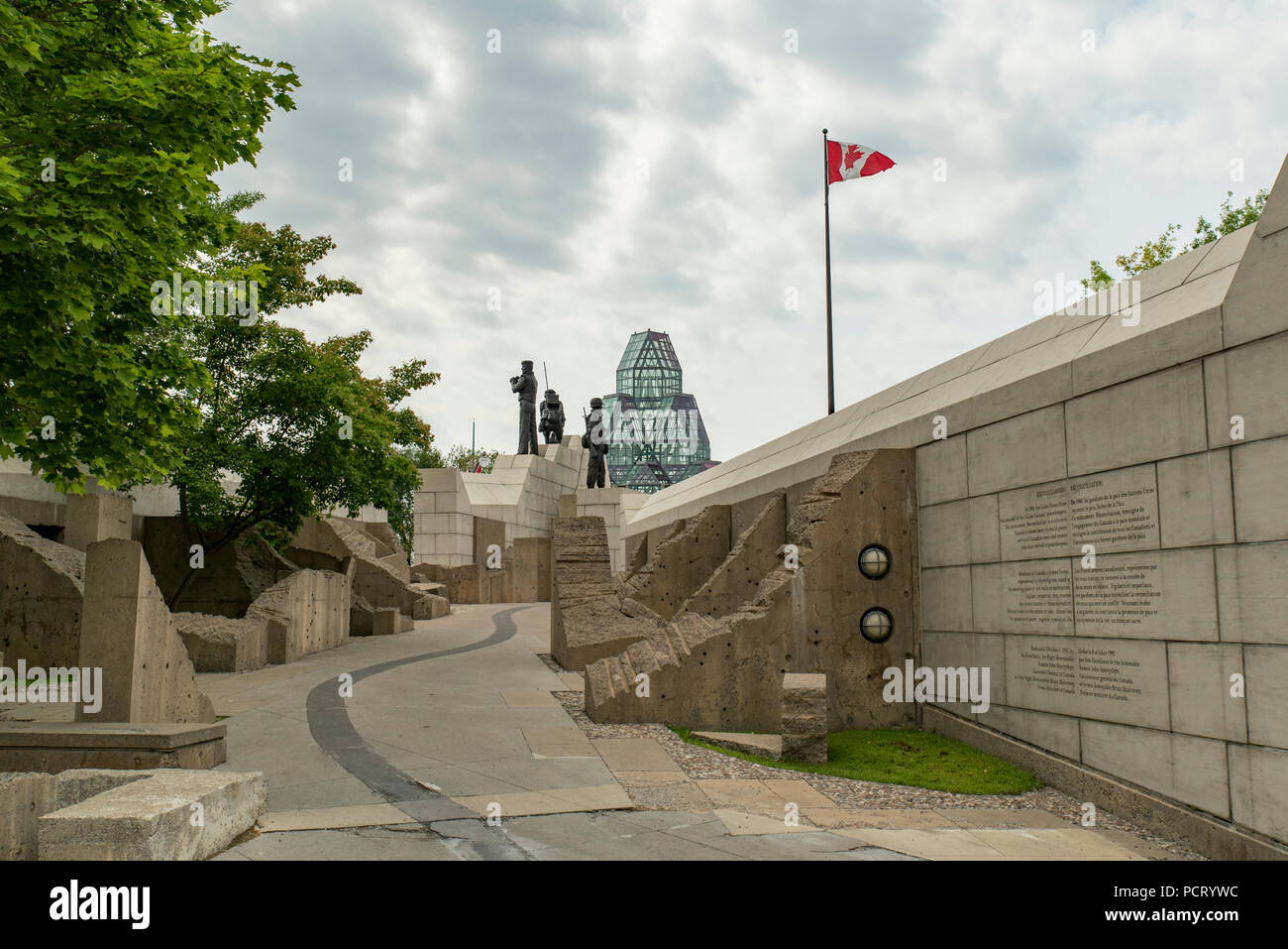 Ottawa, Ontario, Canada. Entry into the Reconciliation Peacekeeping ...