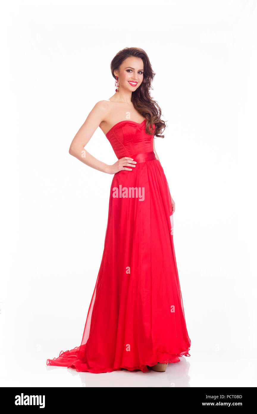 DORAL, FL - JANUARY 23: Camilla Hansson, Miss Sweden 2014 poses is her ...