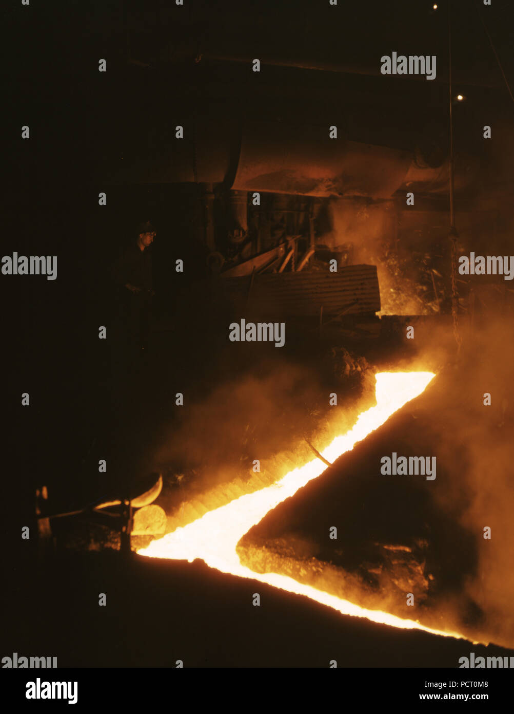 Slag run off hi-res stock photography and images - Alamy