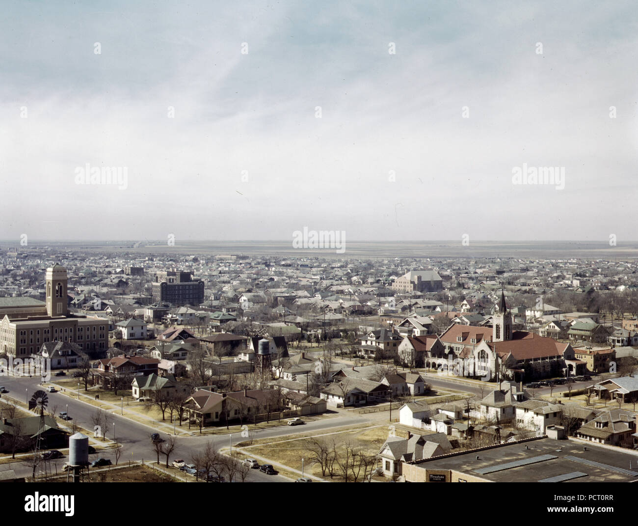 1940s amarillo aerial view hi-res stock photography and images - Alamy