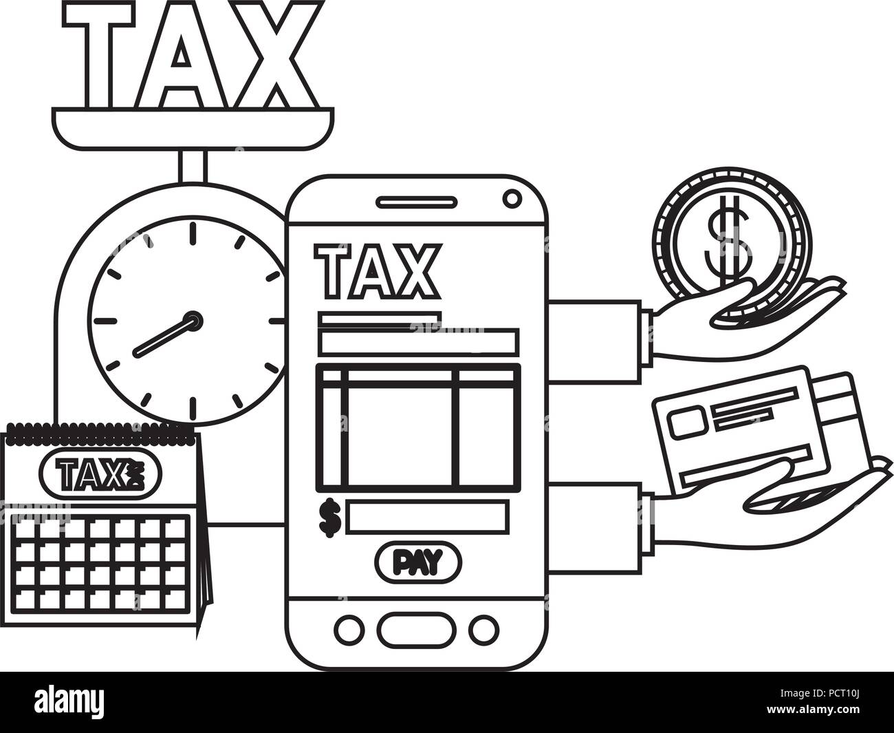Transaction documents Stock Vector Images - Alamy