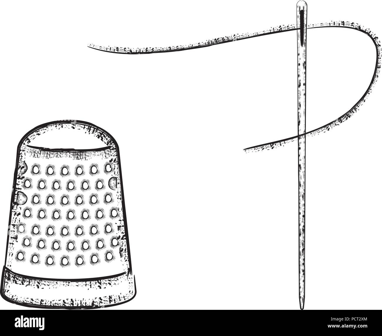 Sewing symbols set 4 Stock Vector Image & Art - Alamy