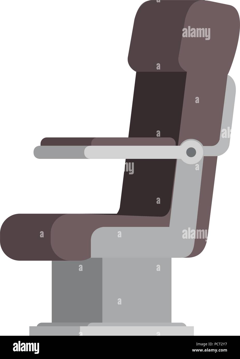 airplane chair isolated icon Stock Vector Image & Art - Alamy