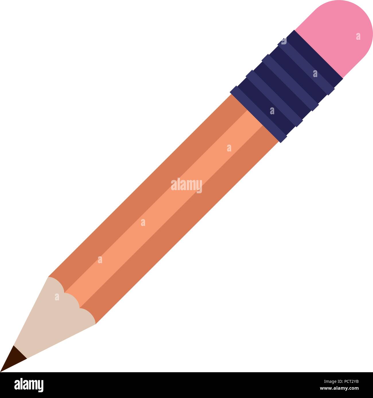 pencil write isolated icon Stock Vector Image & Art - Alamy