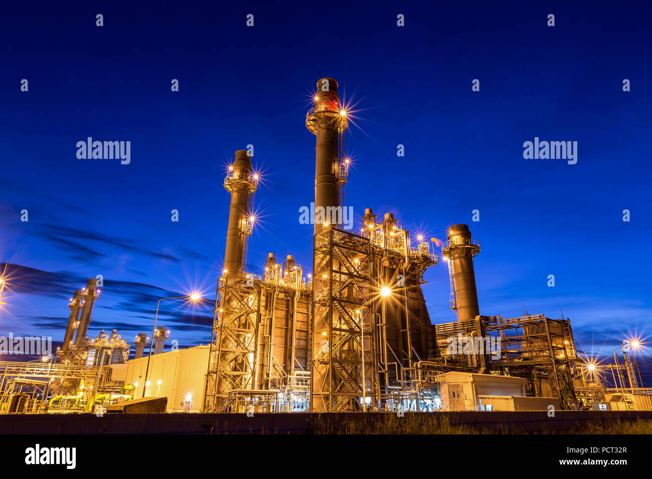Gas turbine power plant hi-res stock photography and images - Alamy