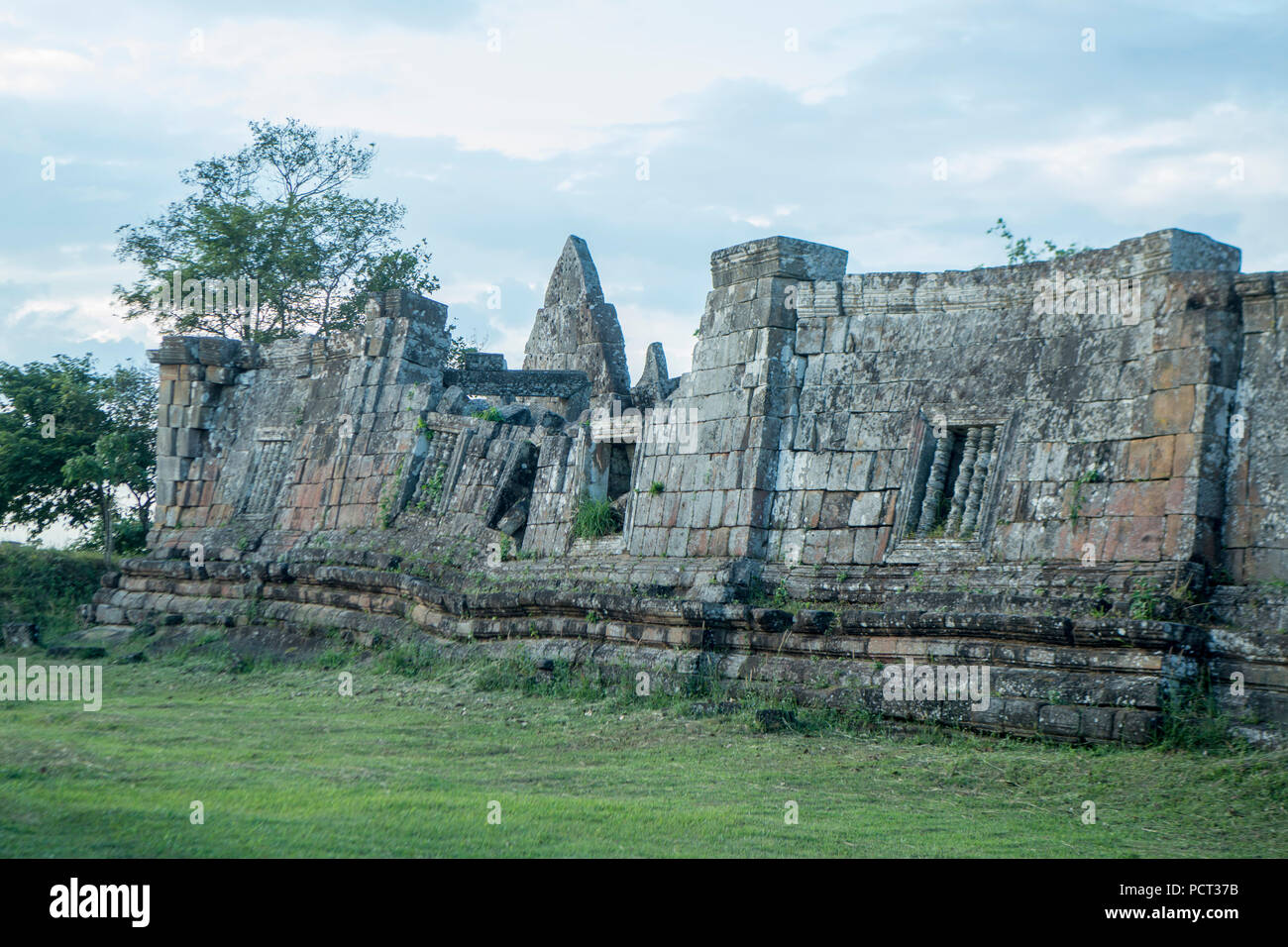 the Khmer Temples of Prsat Preah Vihear north of the town Sra Em in the ...
