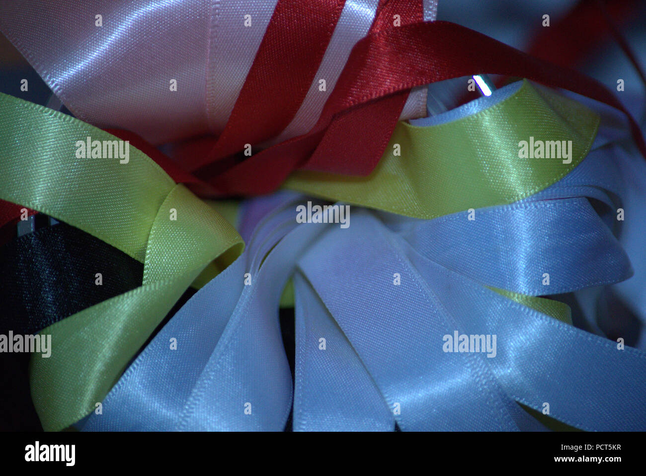 Various colored ribbons Stock Photo - Alamy