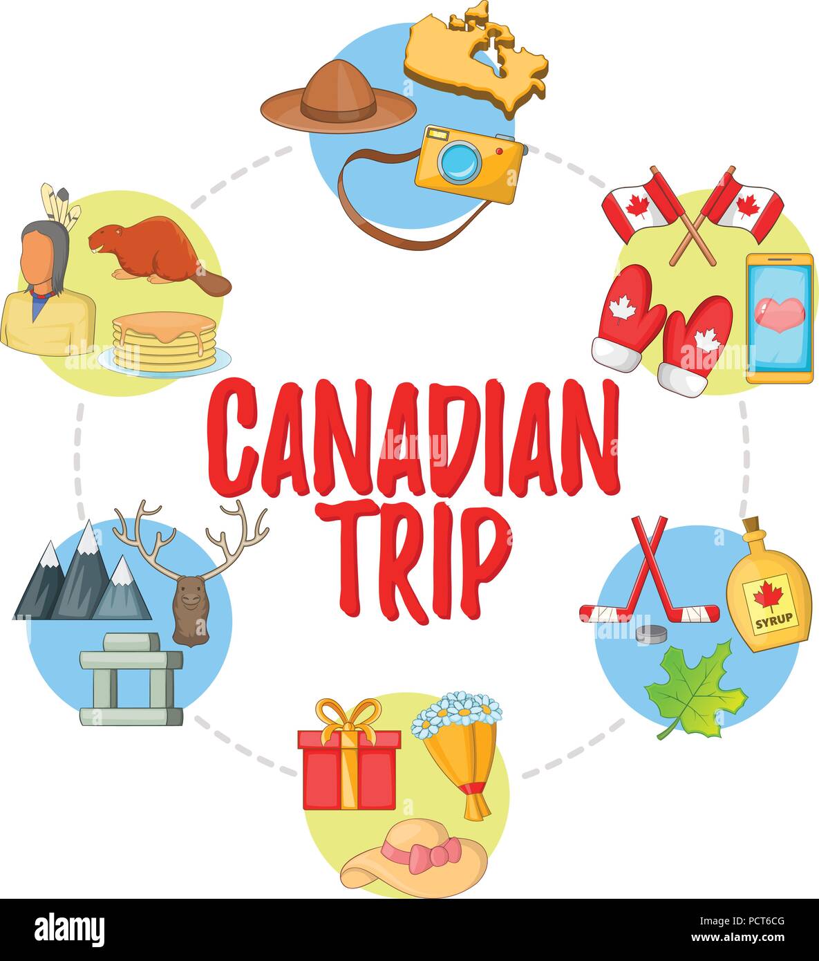 Cartoon map toronto hi-res stock photography and images - Alamy