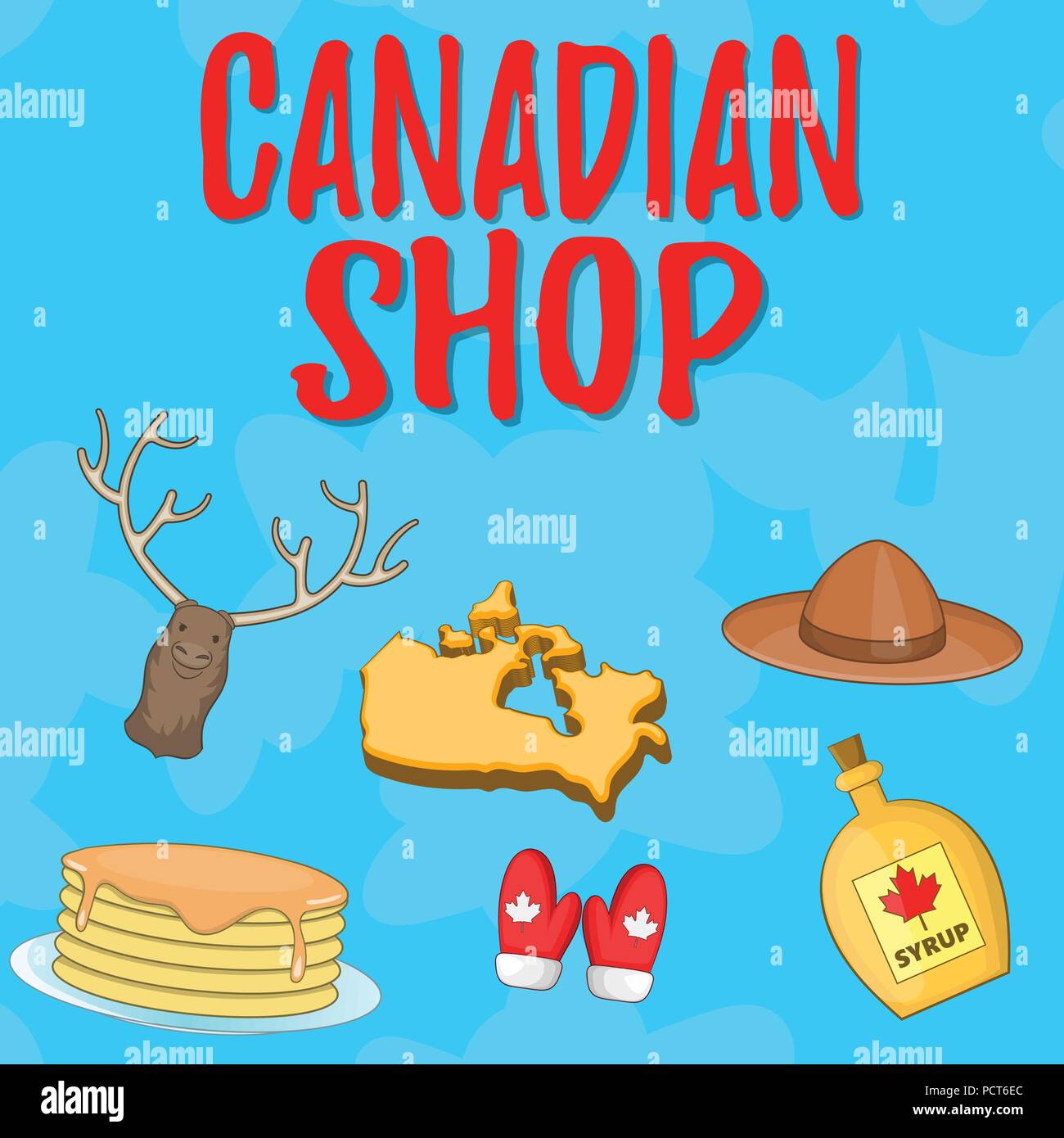 Cartoon map toronto hi-res stock photography and images - Alamy