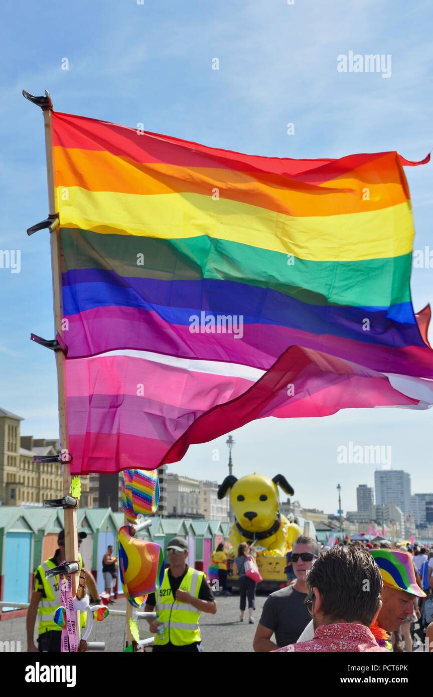 Brighton pride parade hi-res stock photography and images - Alamy