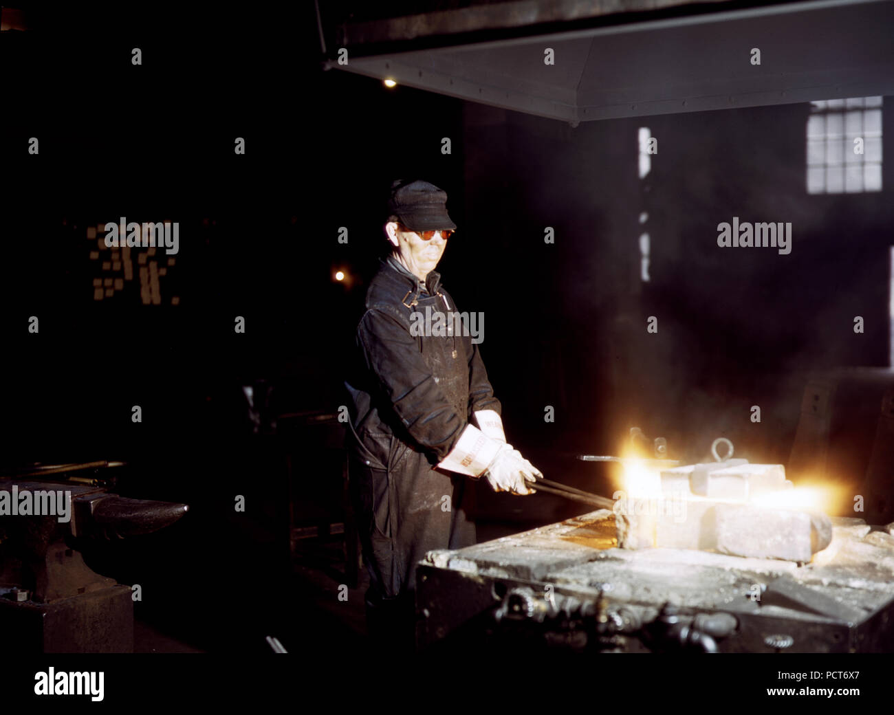 1940s blacksmith hi-res stock photography and images - Alamy