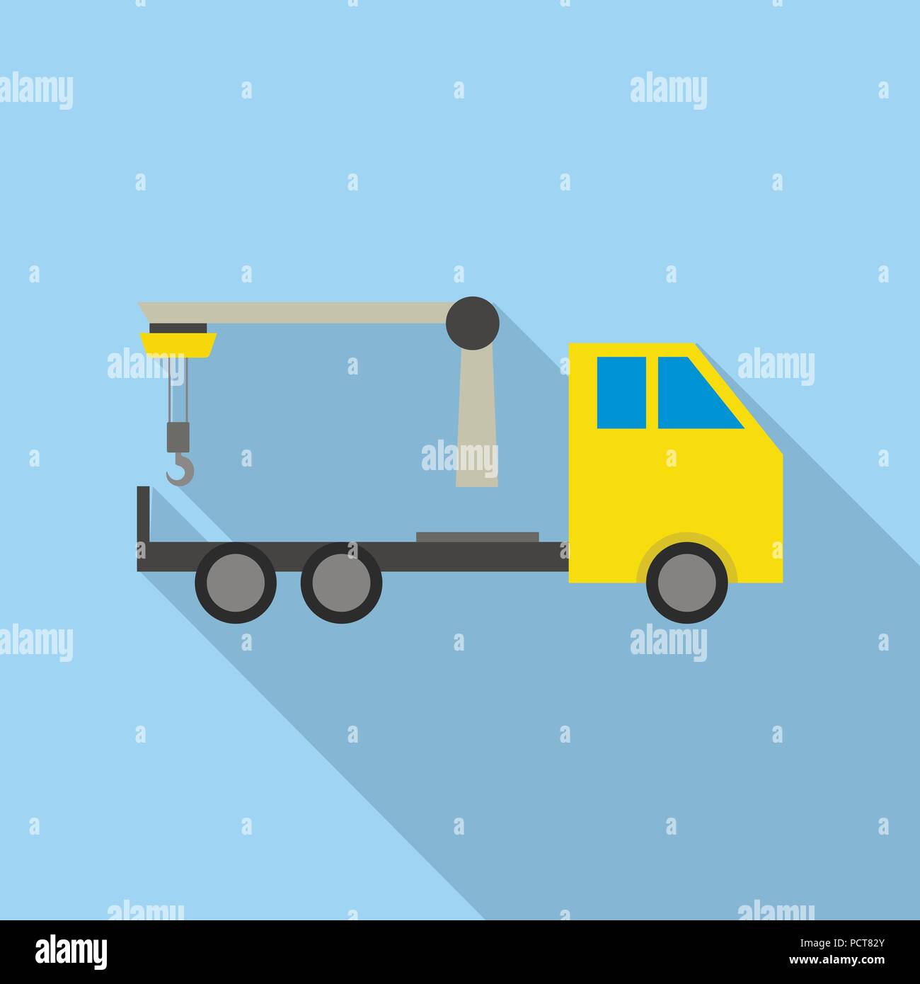 Lorry mounted telescopic crane hi-res stock photography and images - Alamy