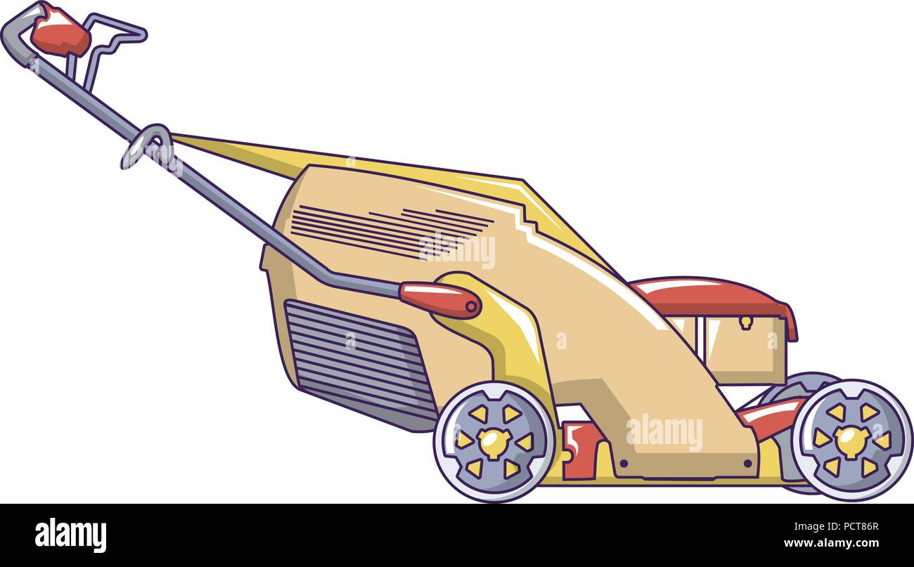 Mower Cartoon High Resolution Stock Photography and Images - Alamy