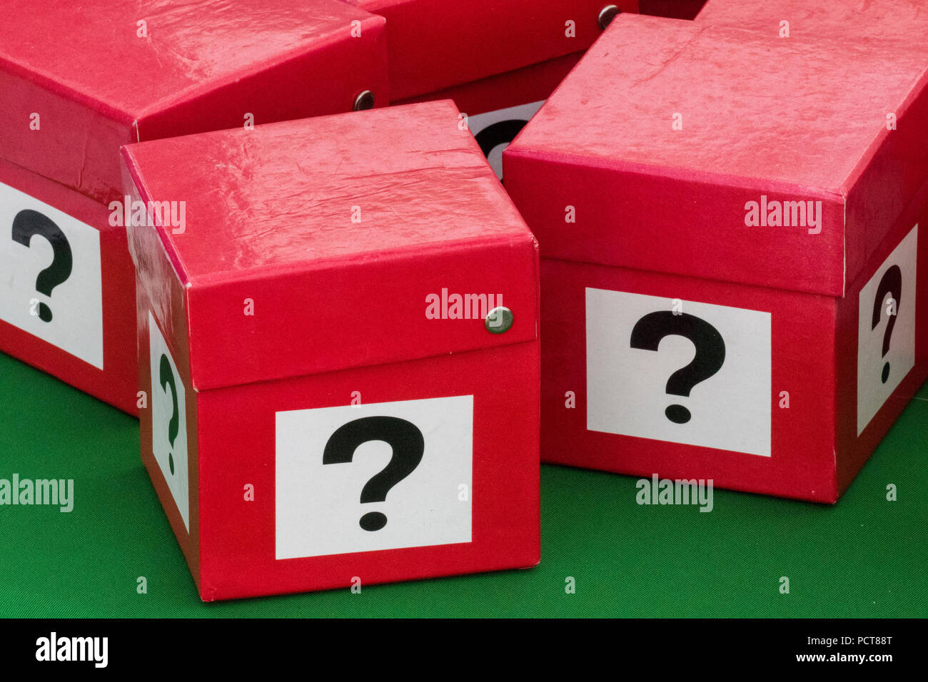 Mystery boxes hi-res stock photography and images - Alamy