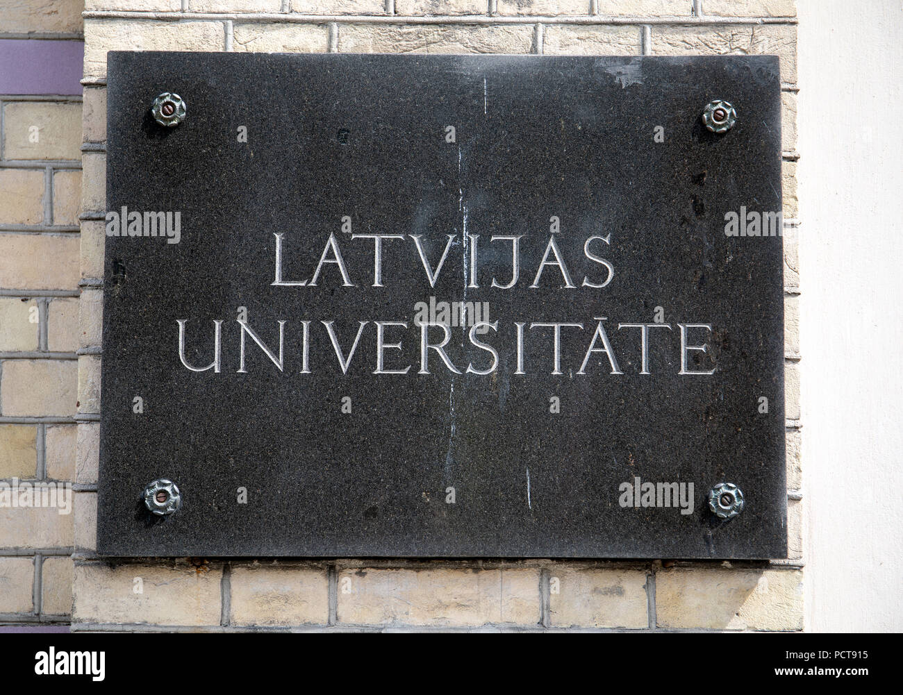 University of latvia hi-res stock photography and images - Alamy
