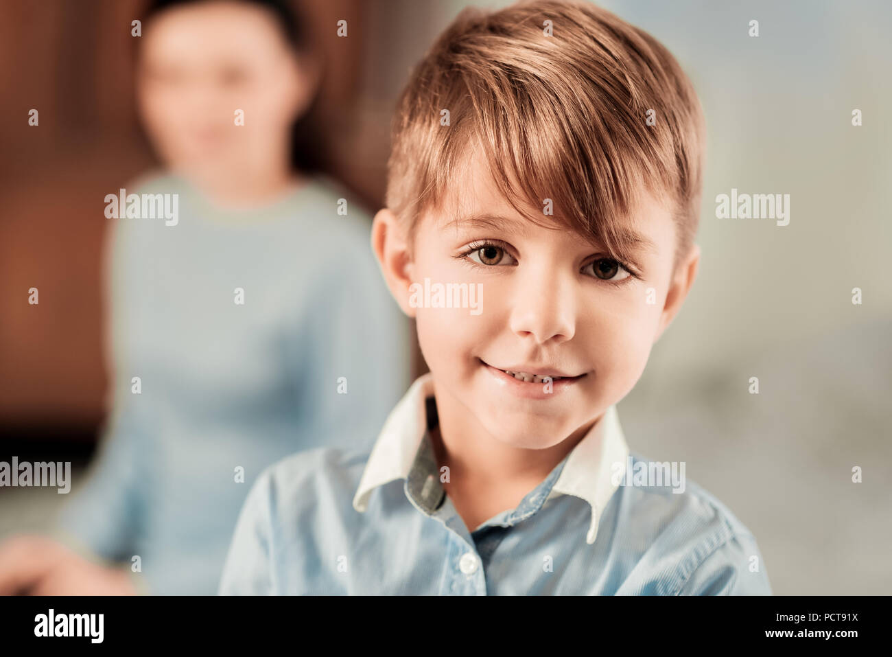 Portrait of a happy cute boy Stock Photo - Alamy