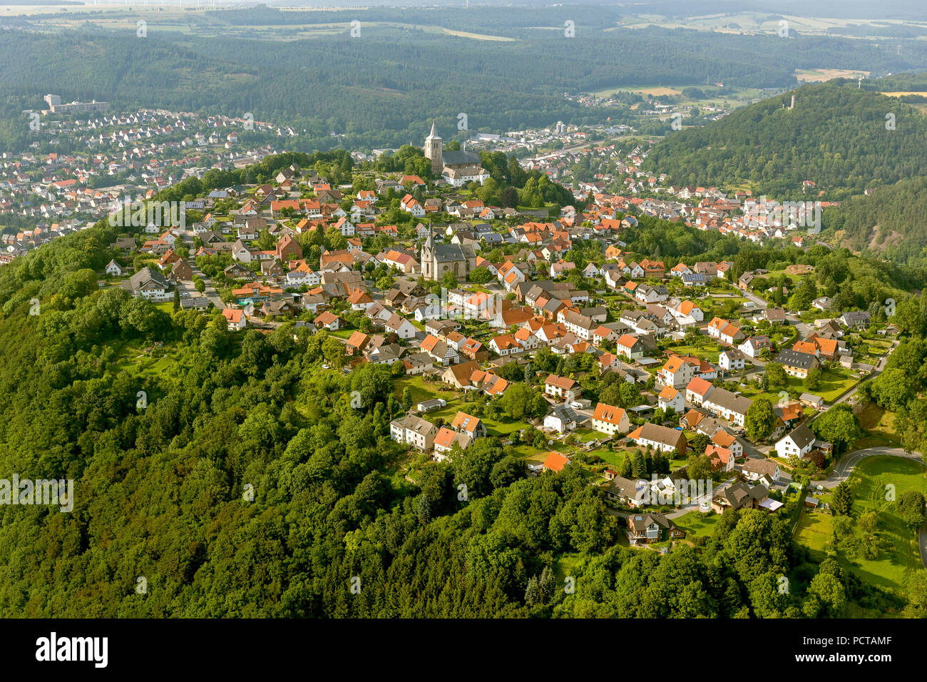 Nikolaikirche and Collegiate Church of St. Peter and Paul, Obermarsberg ...