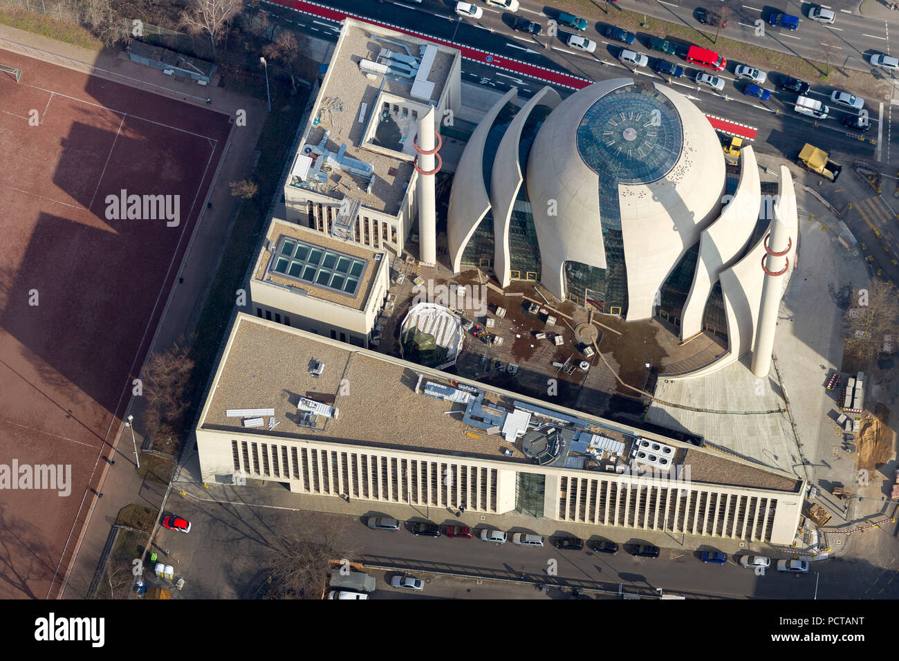 Cologne central mosque in cologne hi-res stock photography and images ...