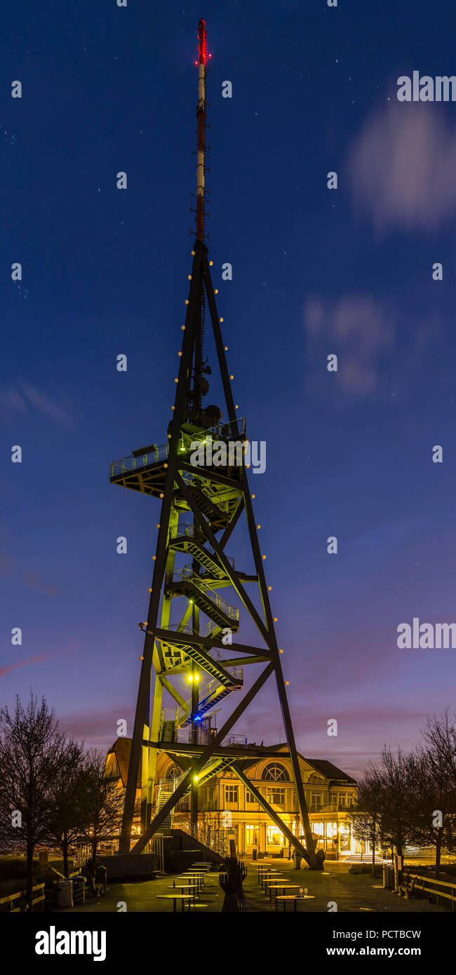 Sky tower night view hi-res stock photography and images - Alamy