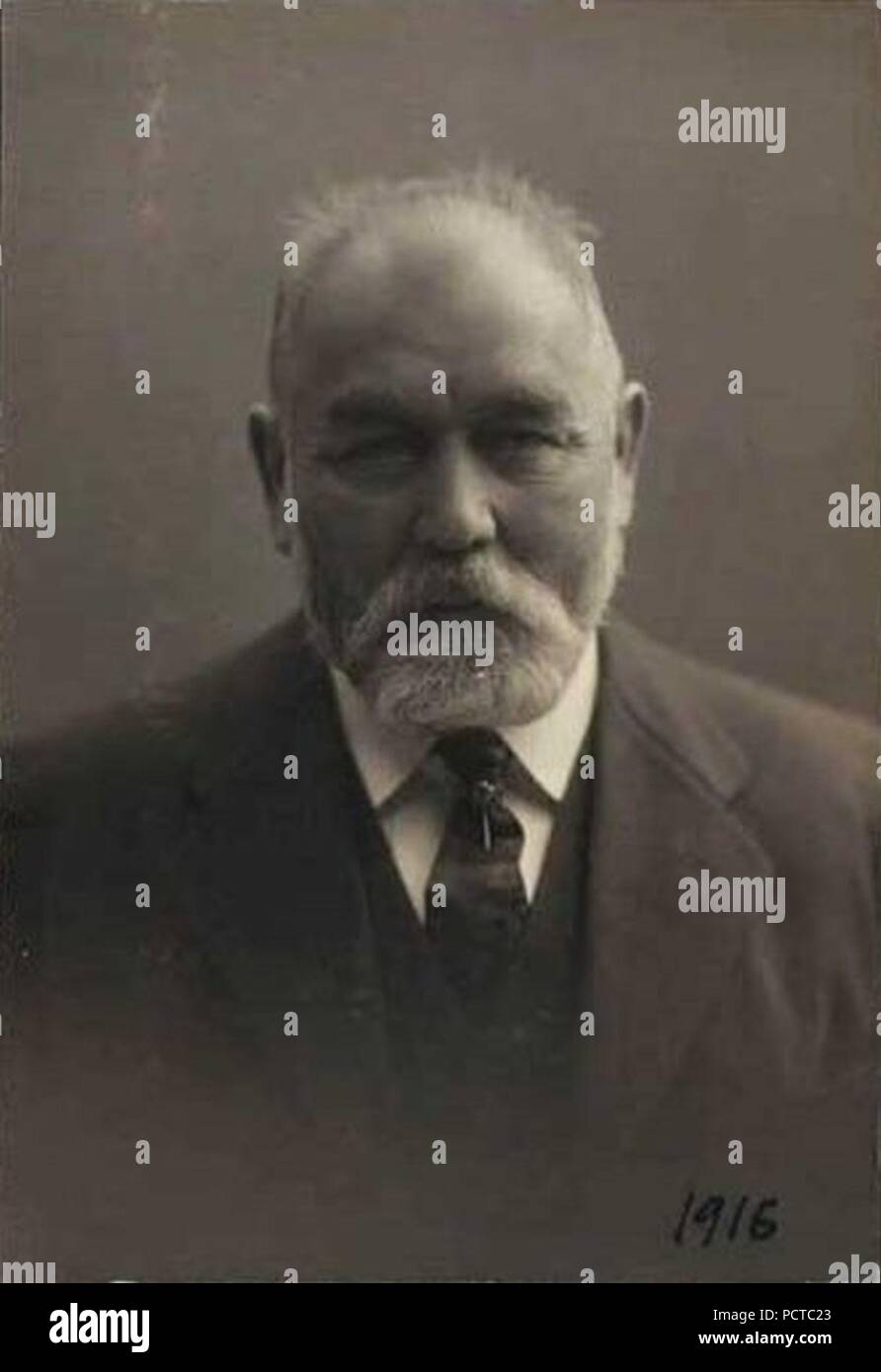 Alfred Raavad 1848-1933 1916 Stock Photo - Alamy
