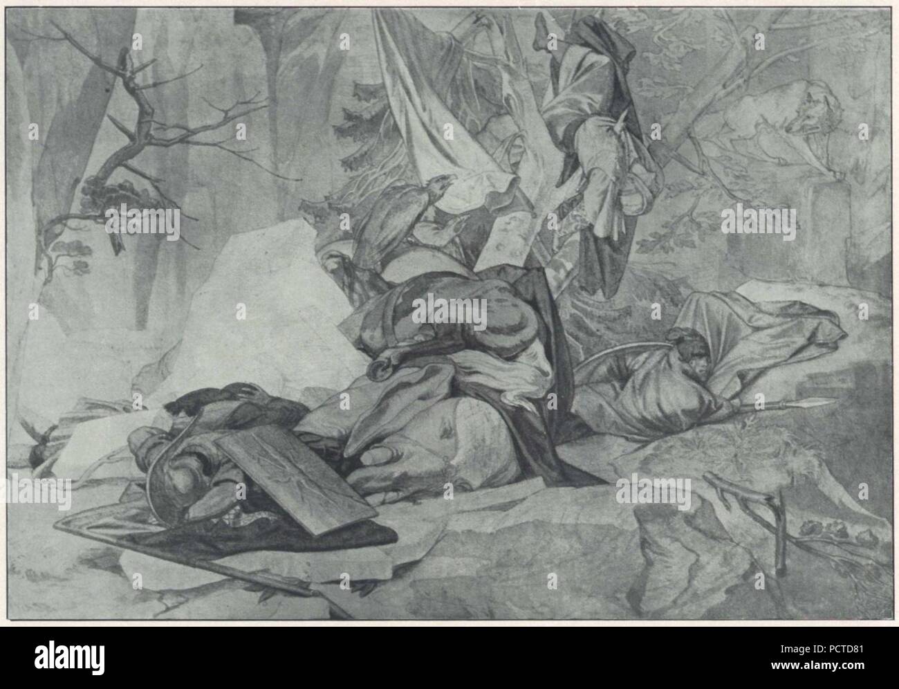 Alfred Rethel Hannibalszug 5 Stock Photo - Alamy