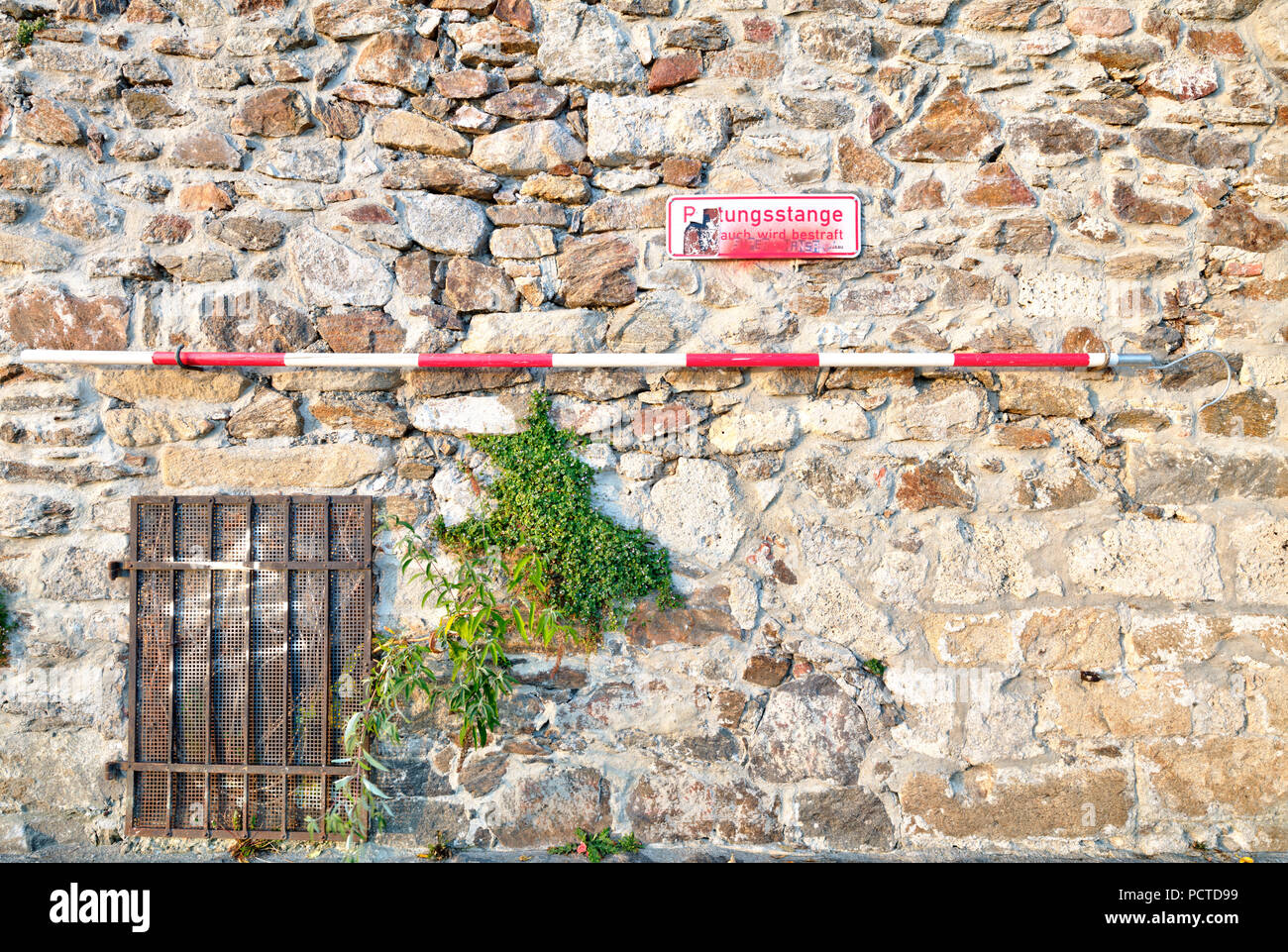 Rescue bar at house wall hi-res stock photography and images - Alamy