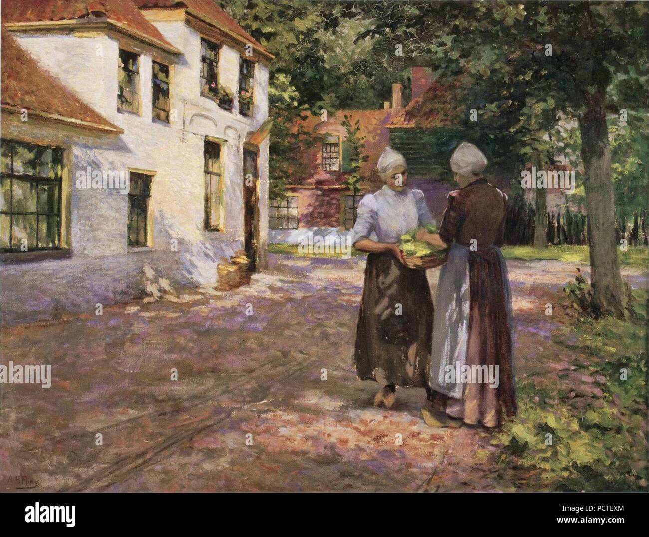 Alice bLair Ring Zonneschijn in de morgen 1906 Stock Photo - Alamy