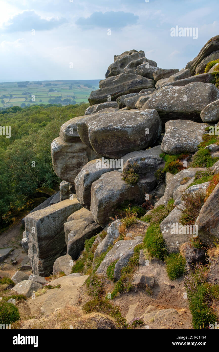 Brimham rocks north yorkshire dales hi-res stock photography and images ...