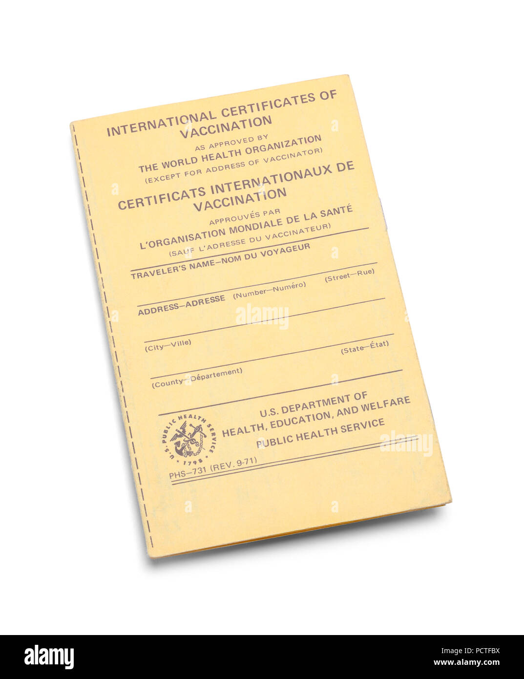 Vaccination records Cut Out Stock Images & Pictures - Alamy