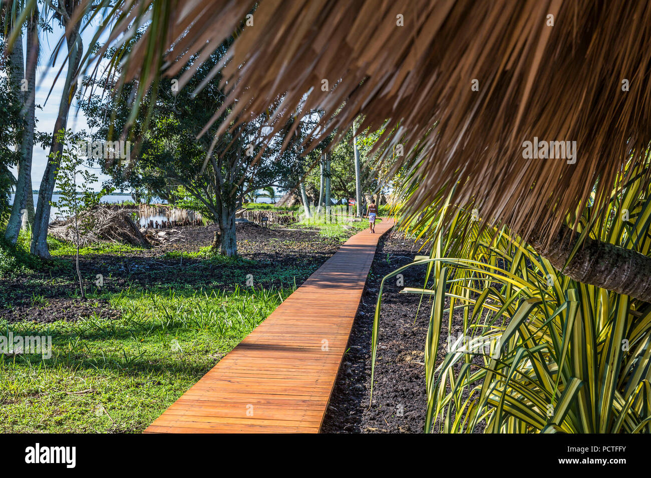 Hotel island Guamá, wetland, Lago del Tresoro, Matanzas, Zapata ...