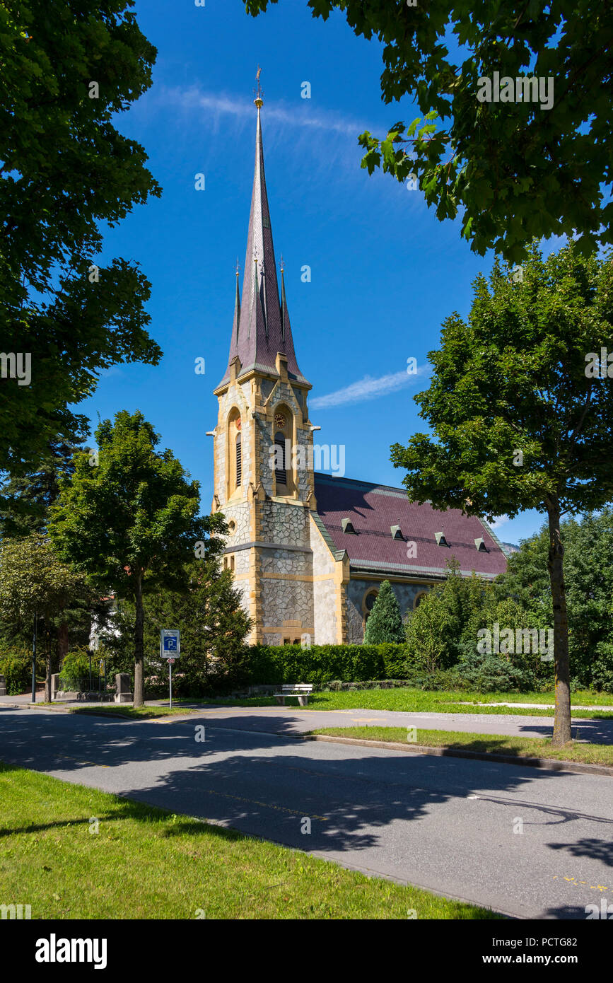Reformed church in bad ragaz hi-res stock photography and images - Alamy