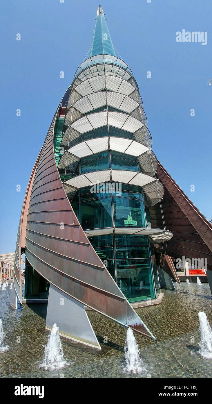 Australia Perth Swan Bells Stock Photo - Alamy