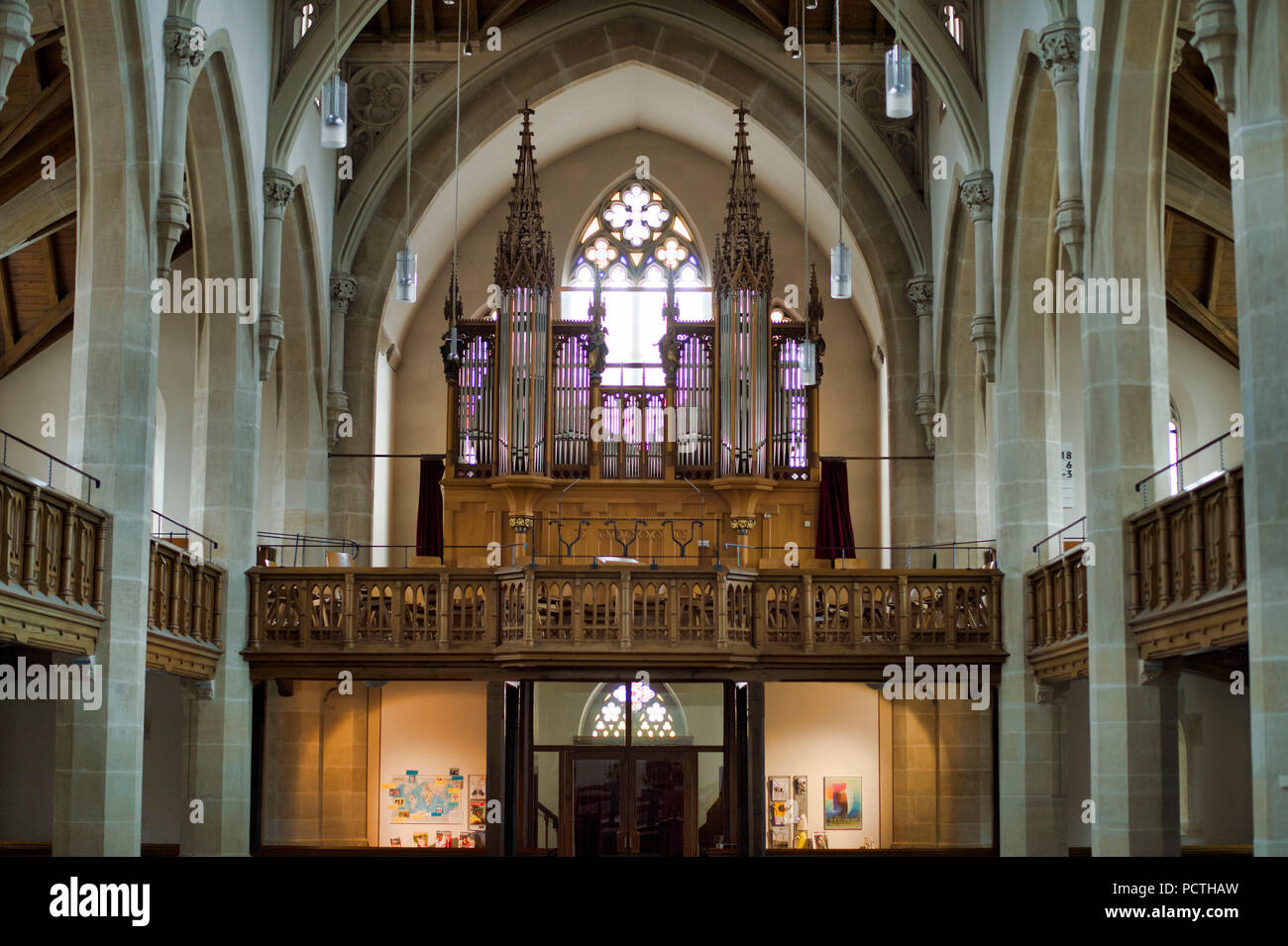 High romantic organ ,built by Wilhelm Blessing in 1866, Evangelical ...
