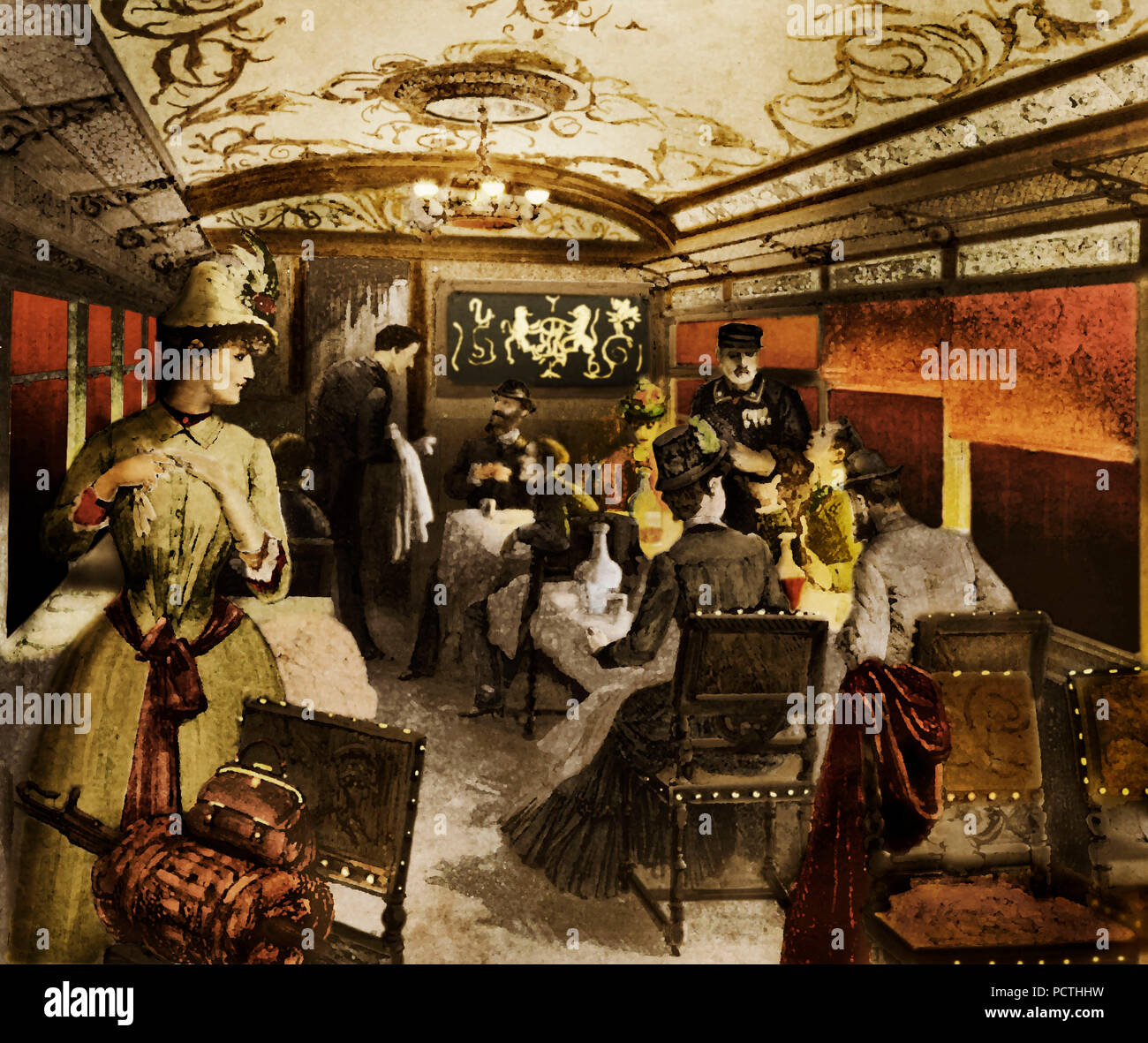 The Orient Express Interior High Resolution Stock Photography and ...