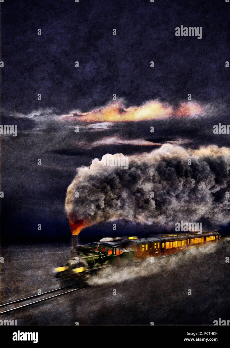 Orient express steam locomotive hi-res stock photography and images - Alamy