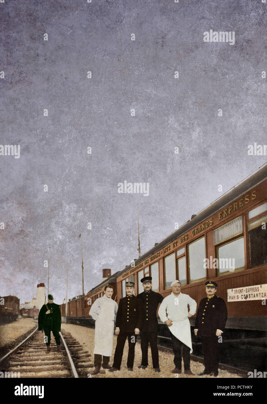 Train crew hi-res stock photography and images - Alamy