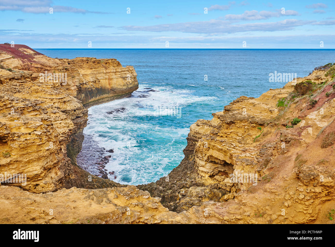 Landscape 'The Grotto', Great Ocean Road, Port Campbell National Park ...