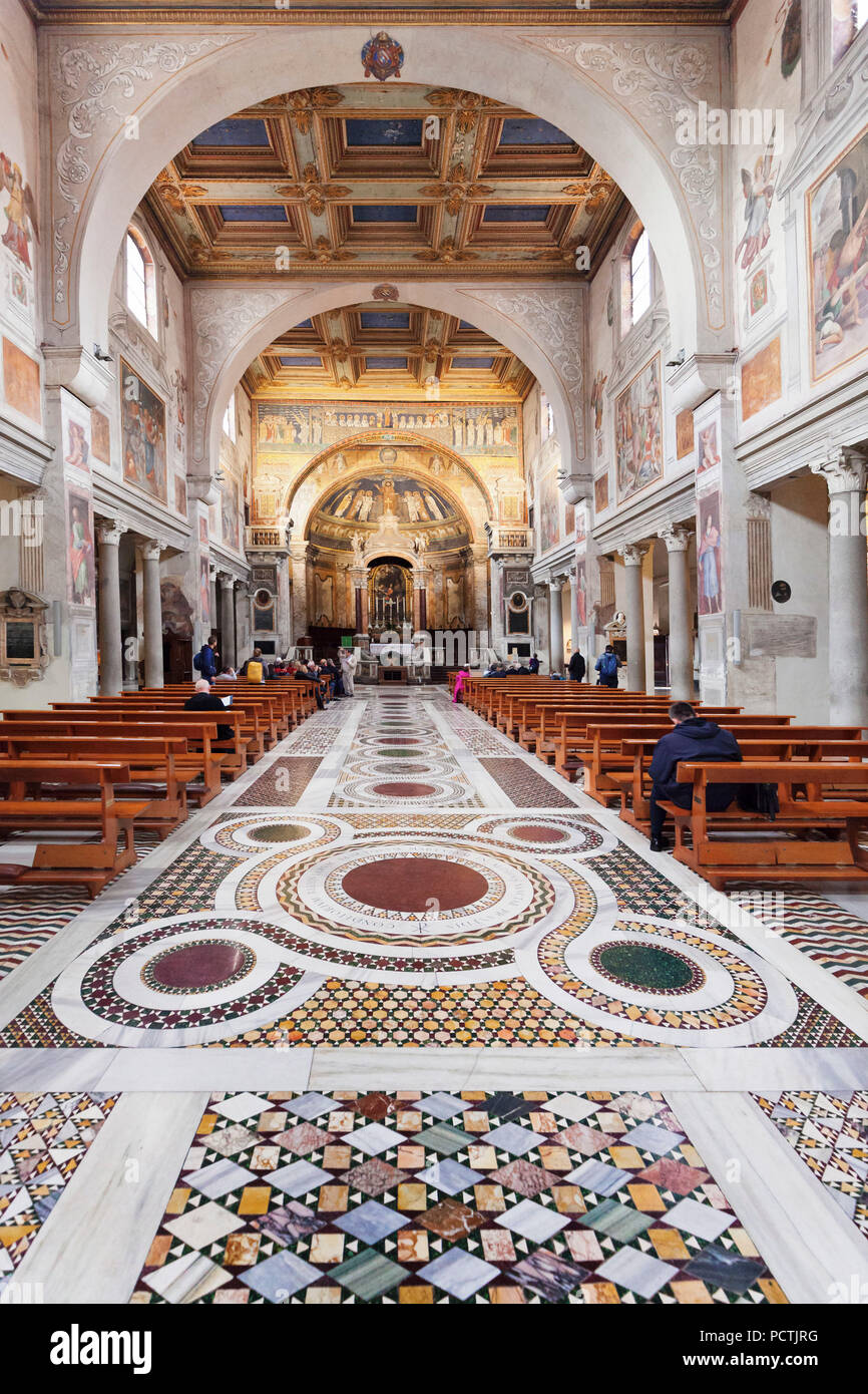 Basilica of santa prassede hi-res stock photography and images - Alamy