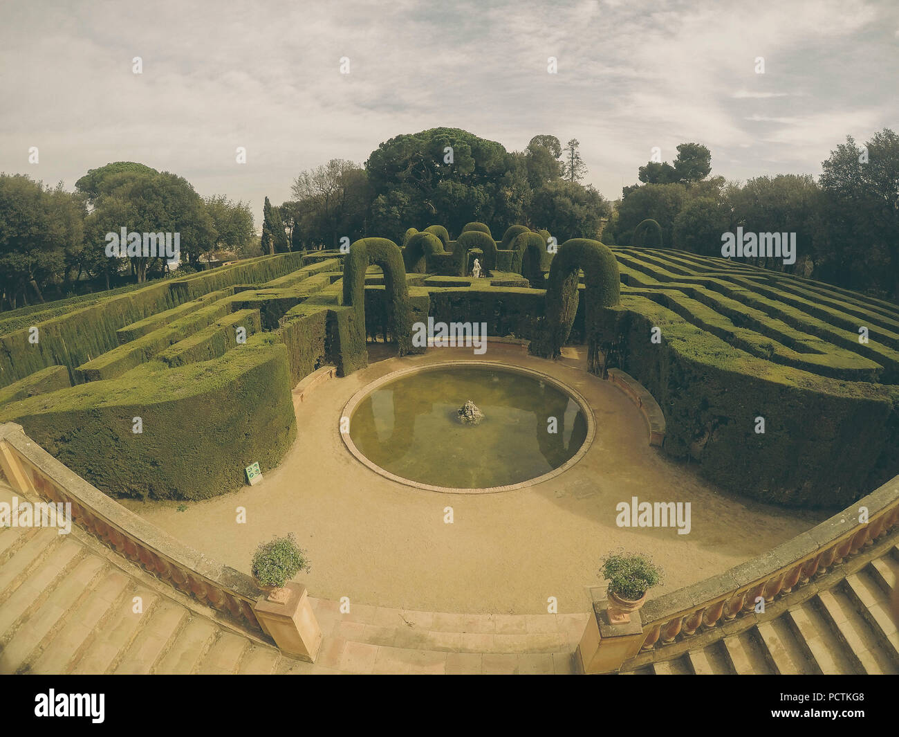 Parc del laberint d’horta barcelona hi-res stock photography and images ...