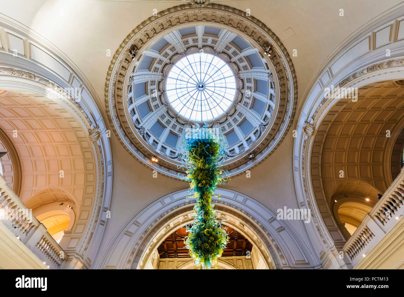 England, London, Knightsbridge, Victoria and Albert Museum, Brown Glass ...