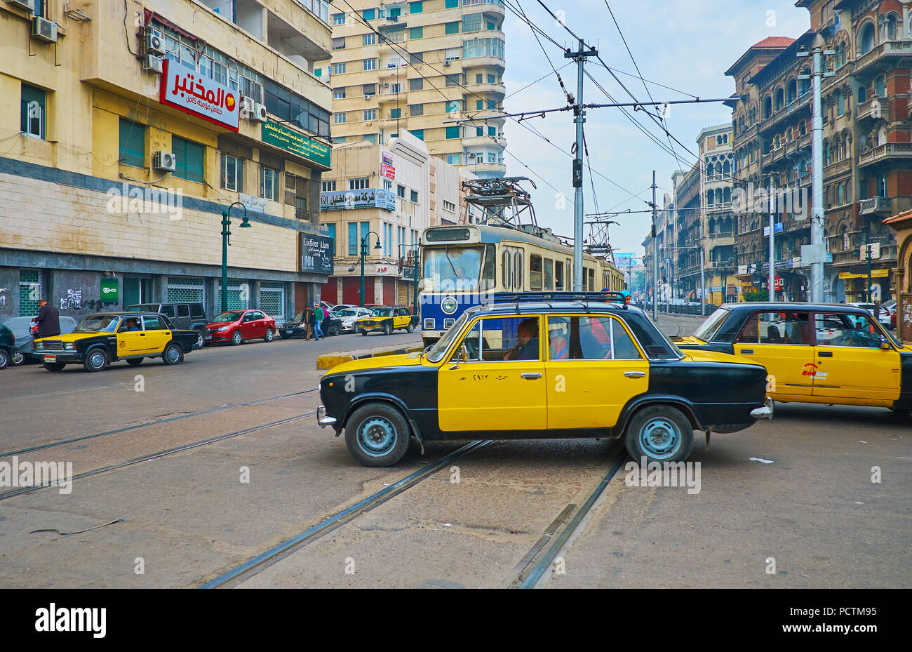 Lada Taxi High Resolution Stock Photography and Images - Alamy